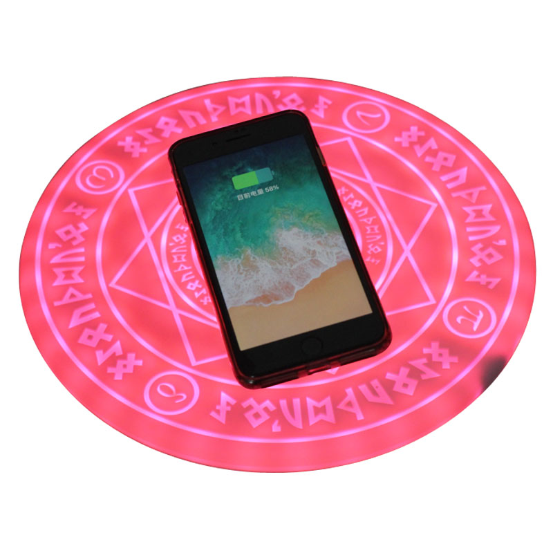 MFZ Magic LED array qi wireless charger main (1) – CHEER FAN